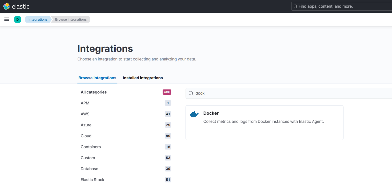 Installer une stack ELK (ElasticSearch / Logstash / Kibana) et Elastic Agent avec Docker ...